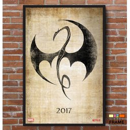 Quadro Pôster Série Punho de Ferro 60x90 | MadeiraMadeira