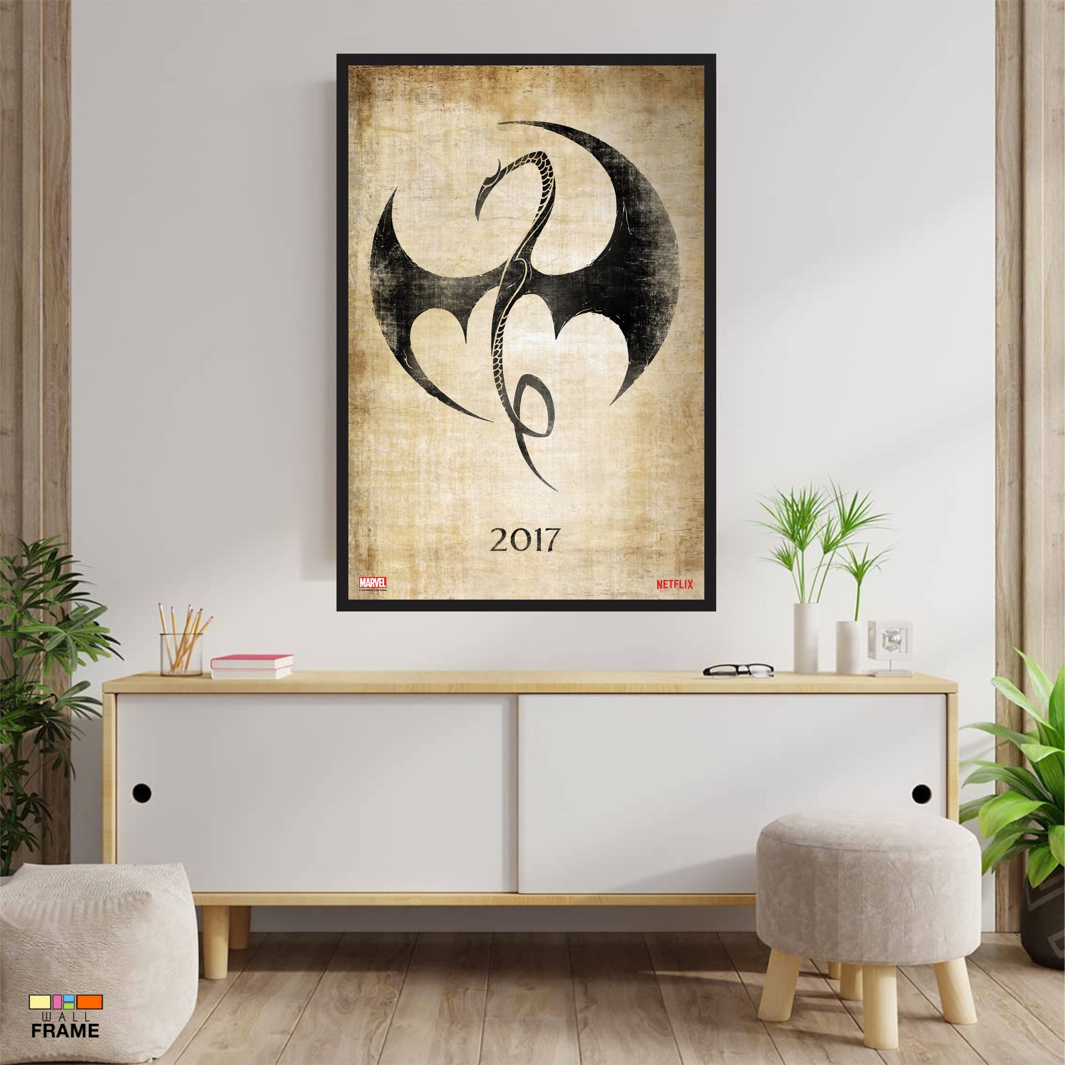 Quadro Pôster Série Punho de Ferro 60x90 | MadeiraMadeira