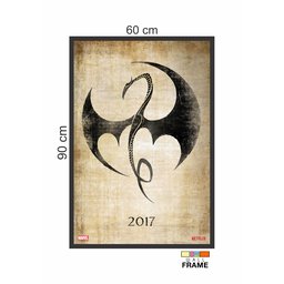 Quadro Pôster Série Punho de Ferro 60x90 | MadeiraMadeira