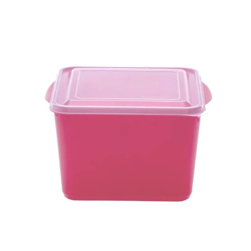 POTE PLASTICO QUADRADO Com TAMPA 18 Litros PARAMOUNT CORES | MadeiraMadeira