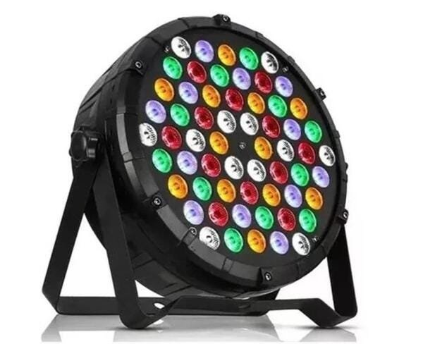 Kit 16 Par Led 60X3W Rgbwa + Fumaça 600 + 16 Garras | MadeiraMadeira