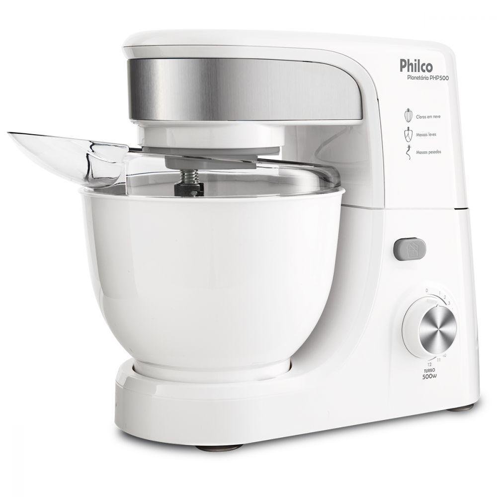 Batedeira Planetária PHP500 Branca Turbo Philco 220v | MadeiraMadeira