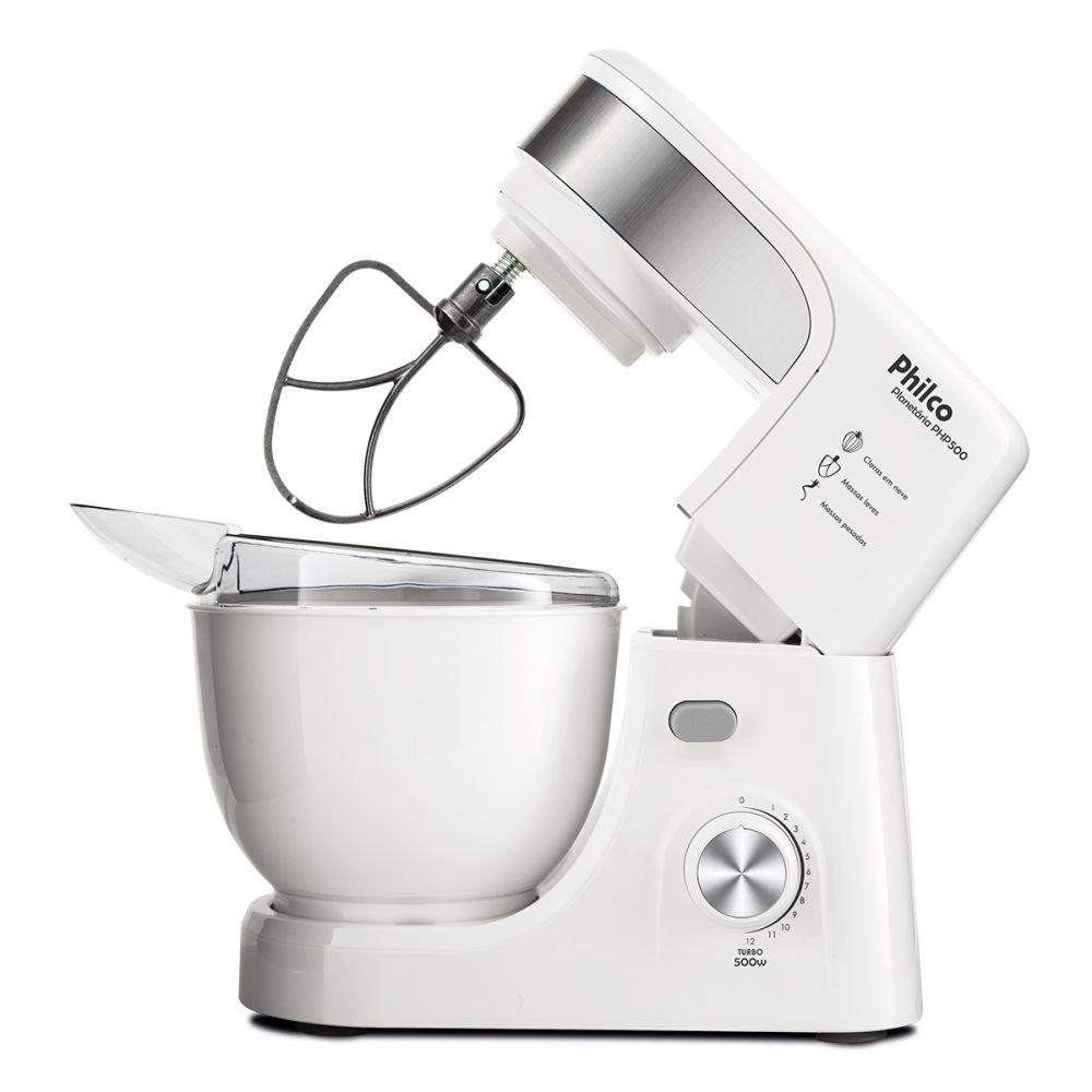 Batedeira Planetária PHP500 Branca Turbo Philco 220v | MadeiraMadeira
