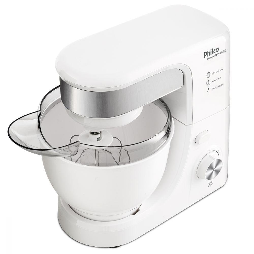 Batedeira Planetária PHP500 Branca Turbo Philco 220v | MadeiraMadeira
