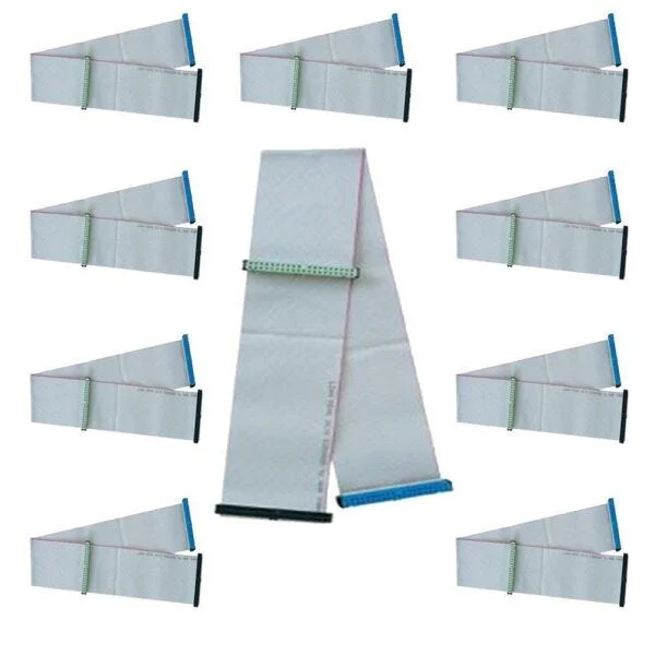 Kit com 10 Cabos Ide para HD Dvd 80 Vias | MadeiraMadeira