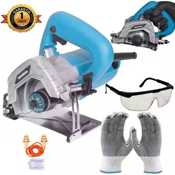 Serra Mármore 45° Gamma Profiss. 1240w Super s Gold | MadeiraMadeira