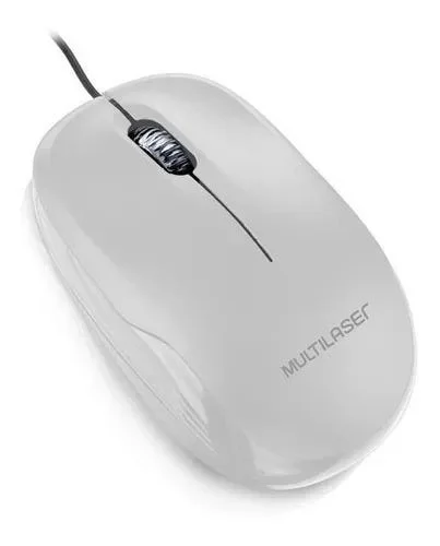 Mouse Box Optico Branco Usb Multilaser - Mo294 | MadeiraMadeira