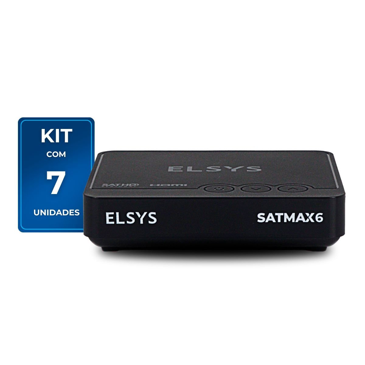 Kit Receptor Satmax 6 7-unidades Elsys | MadeiraMadeira