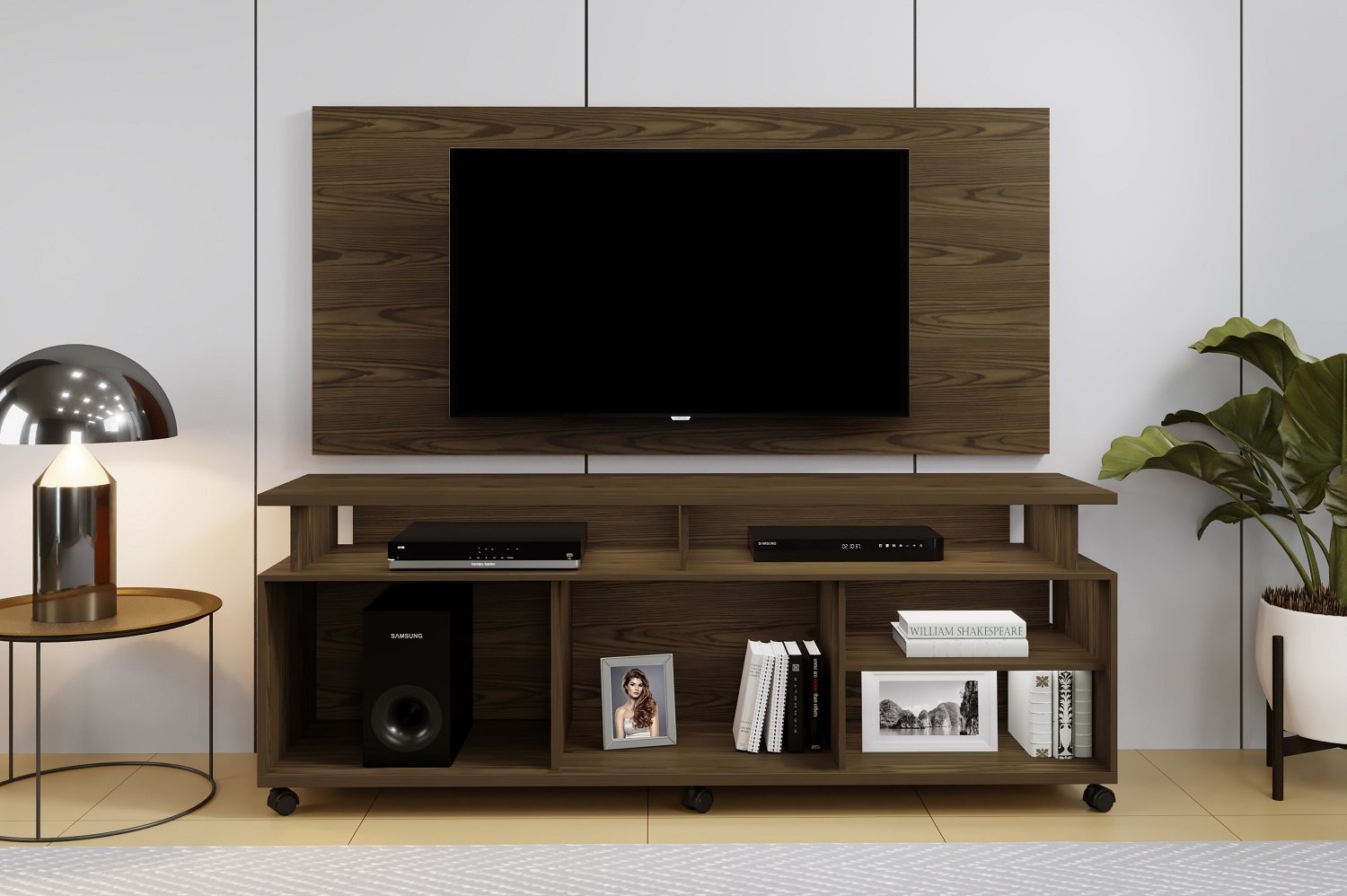 Rack com Painel para Tv Até 50 Polegadas Impulse - Canion Soft ...