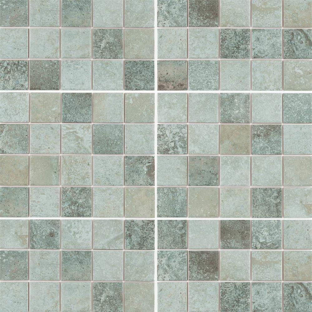 Revestimento Brilhante Borda Bold Java Lago Mesh 7,5X7,5Cm | MadeiraMadeira