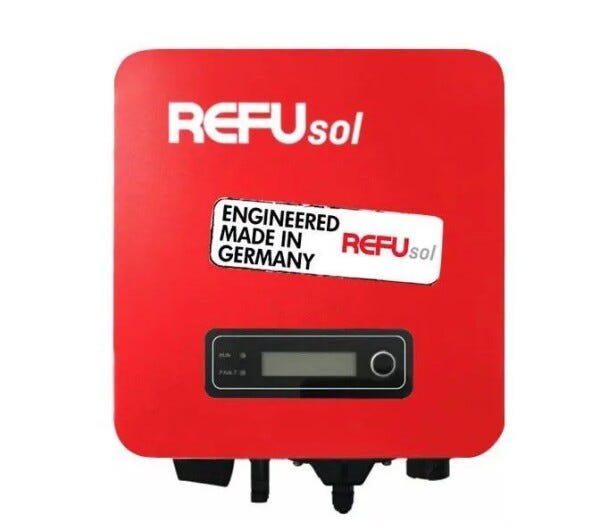 INVERSOR SOLAR FOTOVOLTAICO REFUSOL 1.6KW MONO 220V 1MPPT MONITORAMENTO WLAN | MadeiraMadeira