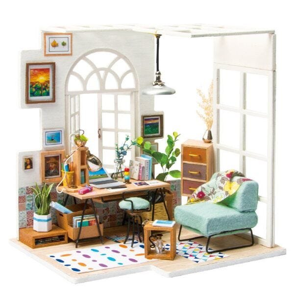 DIY MINIATURE HOUSE Sala - Monte a sua | MadeiraMadeira