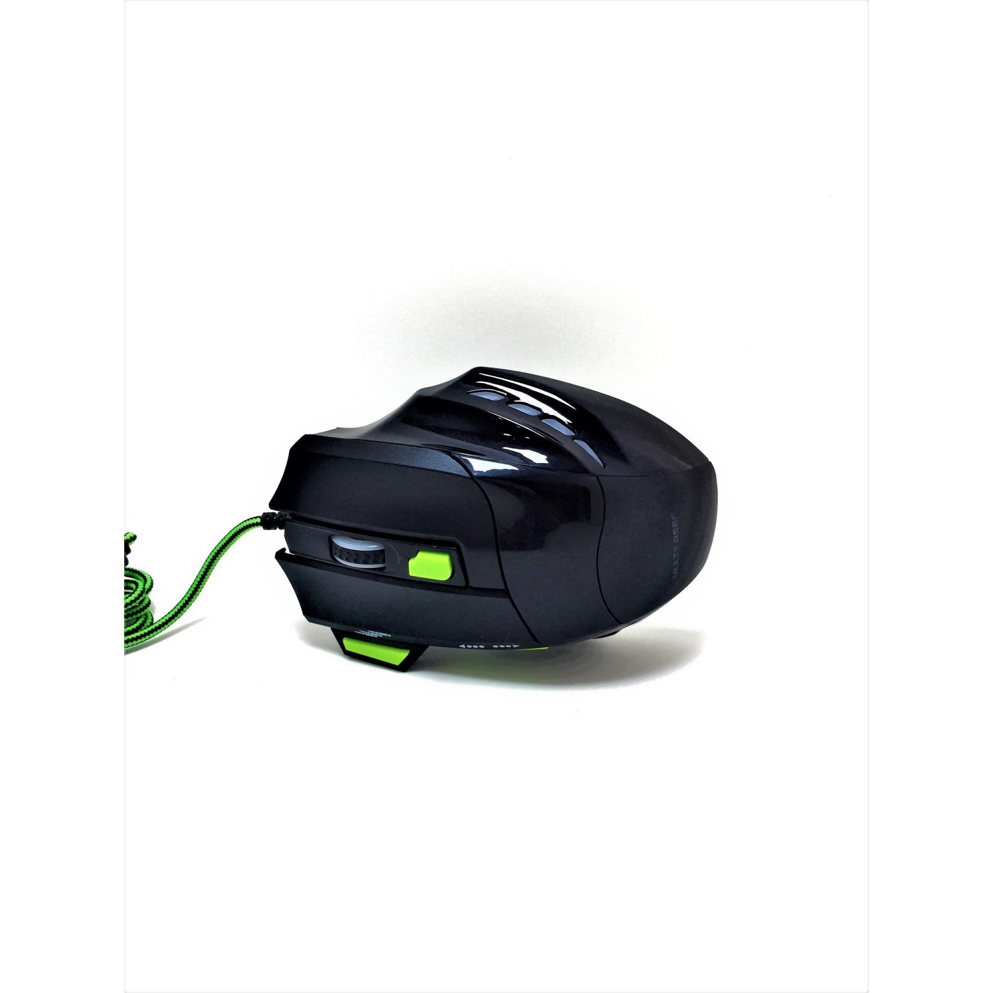 Mouse Gamer 2400DPI com QuickFire Verde Multilaser - MO208 | MadeiraMadeira
