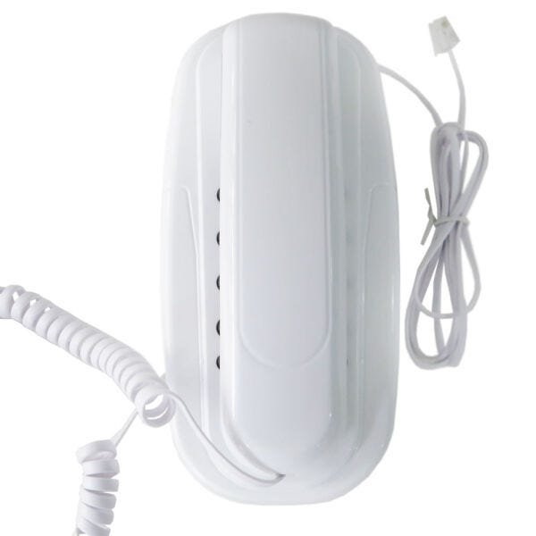Telefone Unitel Slim Branco sem Chave | MadeiraMadeira