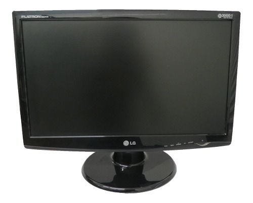 Monitor Lg Flatron 20 Polegadas LCD Wide W2043S + Cabos - Preto ...