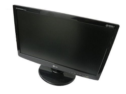 Monitor Lg Flatron 20 Polegadas LCD Wide W2043S + Cabos - Preto | MadeiraMadeira