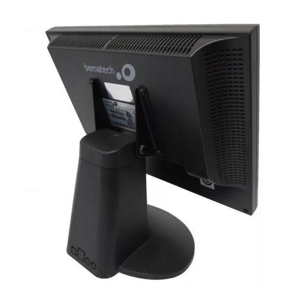 Monitor Bematech Mt5xxx 15 Polegadas Quadrado Touch Screen - Preto - 110V/220V | MadeiraMadeira