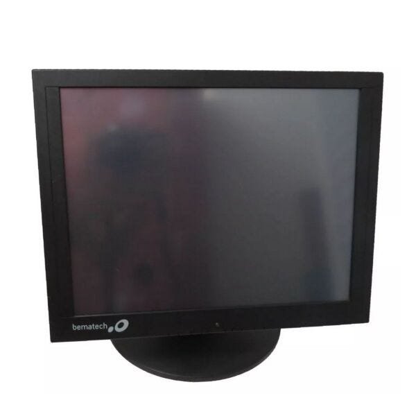 Monitor Bematech Mt5xxx 15 Polegadas Quadrado Touch Screen - Preto - 110V/220V | MadeiraMadeira