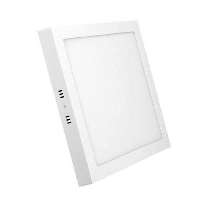 PAINEL LED 24W QUADRADO SOBREPOR:Luz Neutra 4000K | MadeiraMadeira