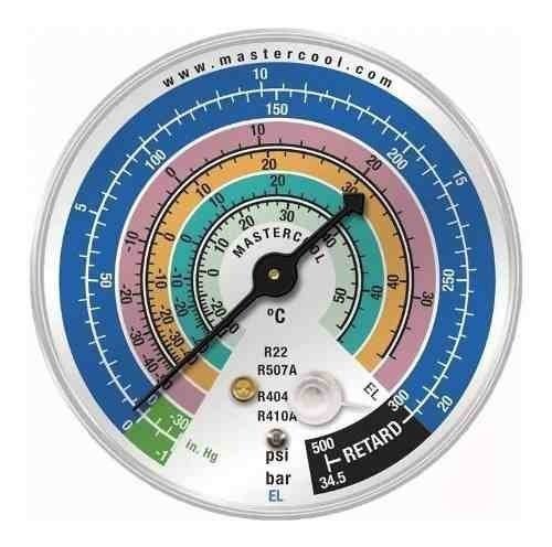 Manômetro Mastercool EL Baixa Pressão r410 r404 r22 r507 | MadeiraMadeira