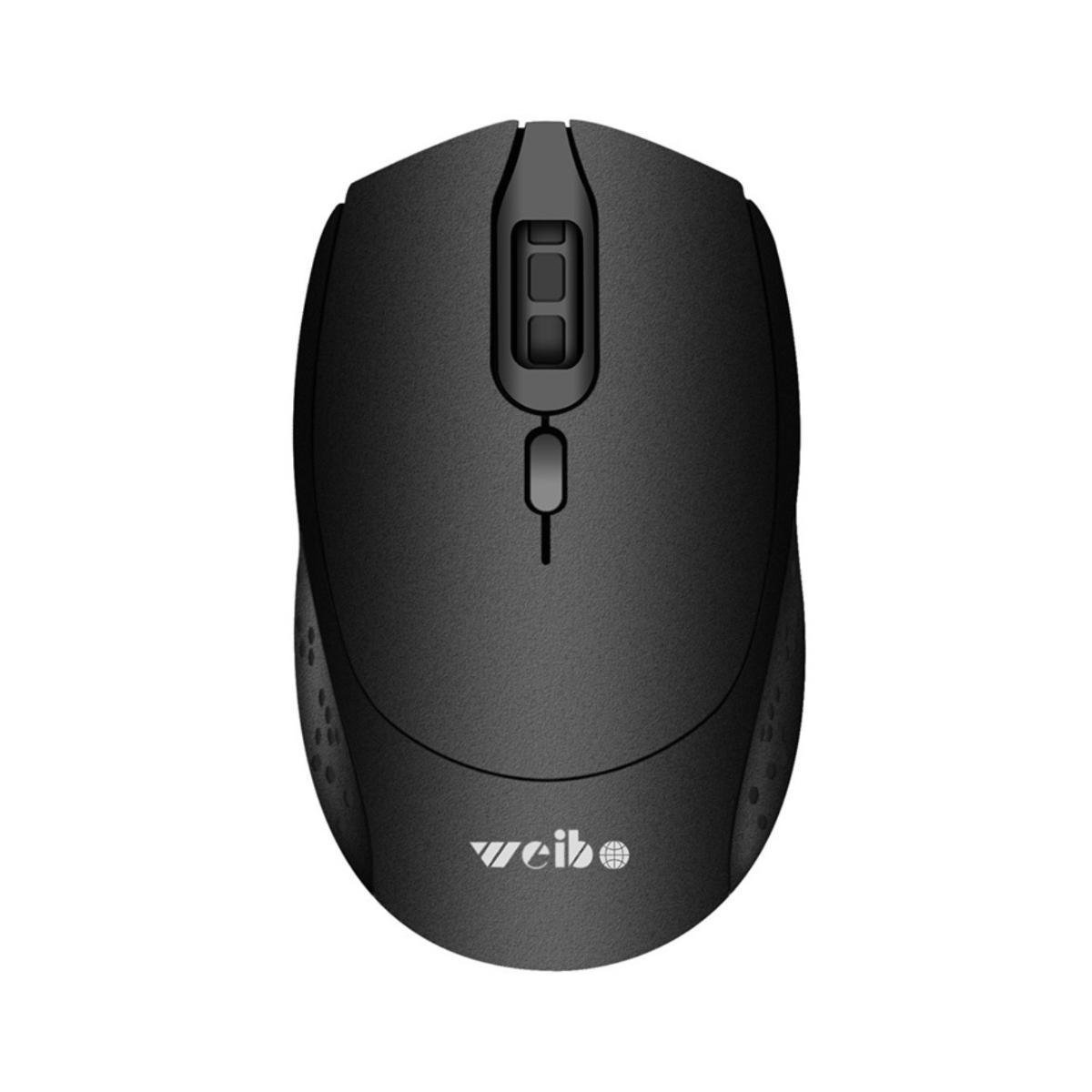 Mouse sem Fio Wireless Bluetooth Weibo 2.4ghz | MadeiraMadeira