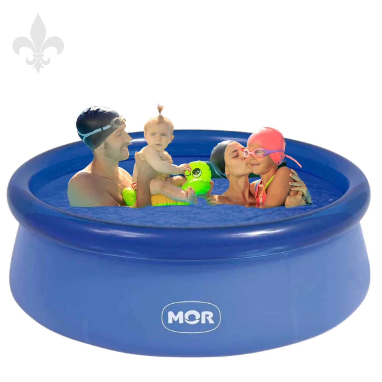 Piscina Infantil Inflável Splash Redonda 1000 Litros Mor | MadeiraMadeira