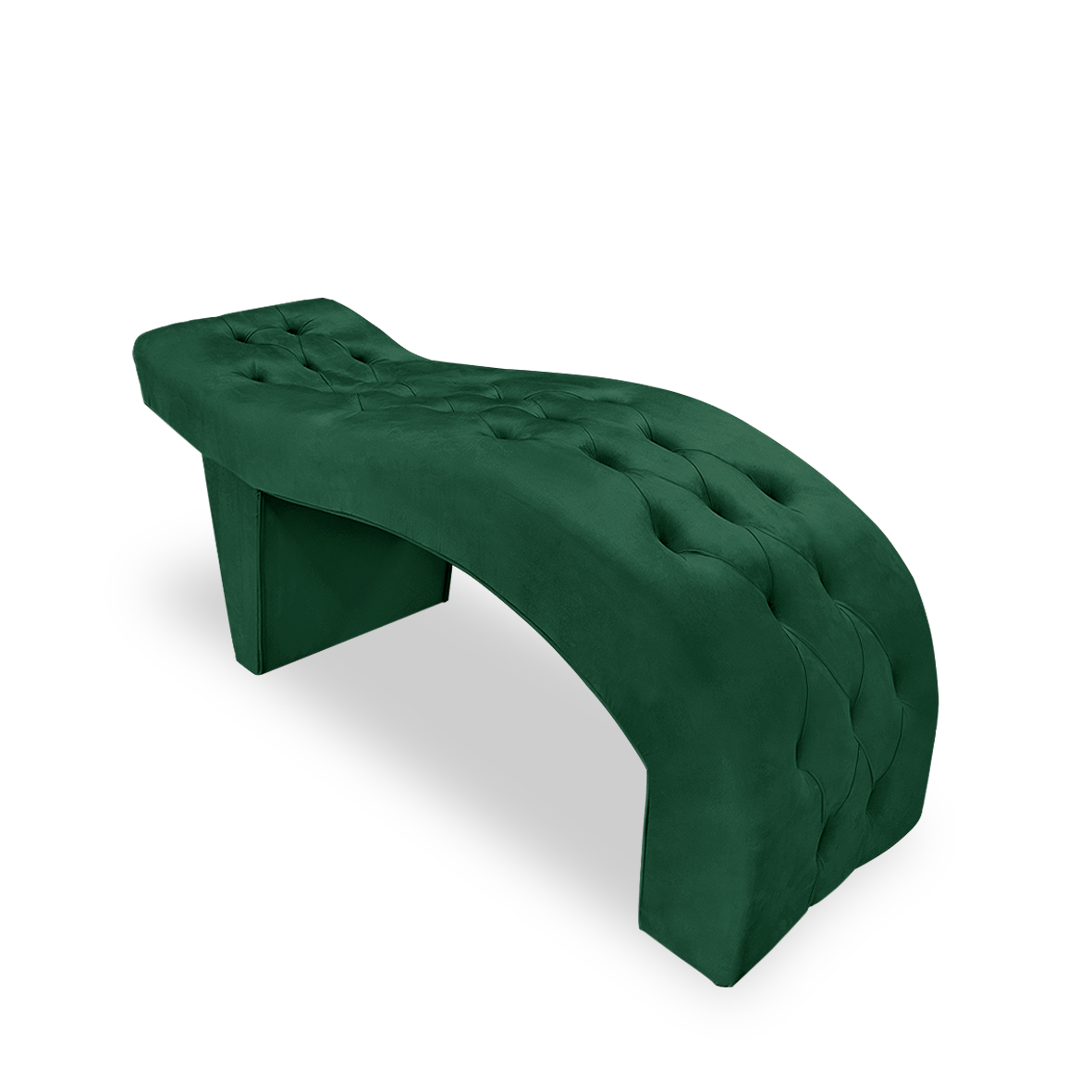 Maca Cama Suede para Salão de Estética Cílios Maquiagem:verde ...