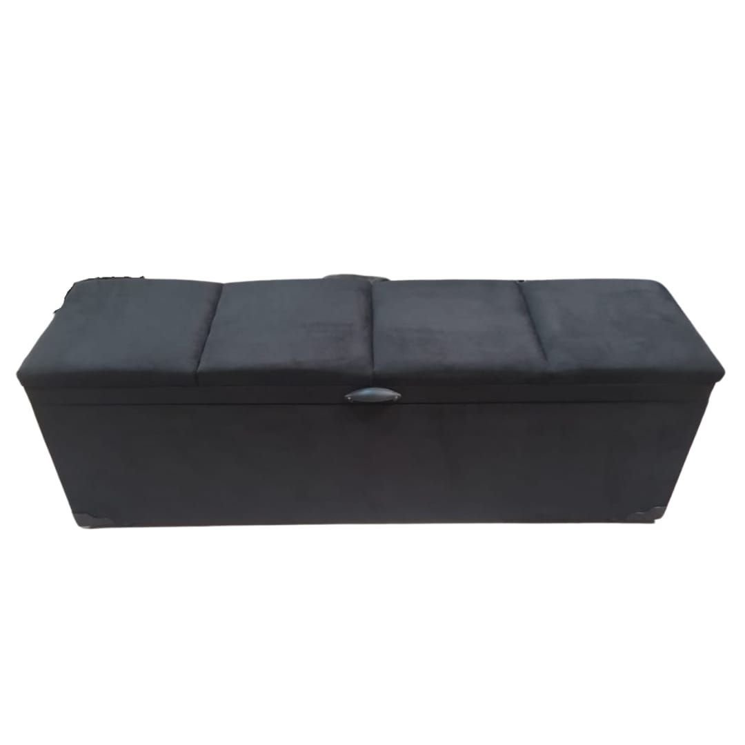 Puff Baú Modulado Casal | MadeiraMadeira