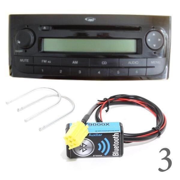 Interface Fiat com Bluetooth Auxiliar para Rádio Original | MadeiraMadeira