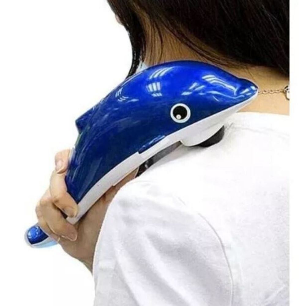 Aparelho Massageador Orbital Golfinho Eletrico Corporal Vibratório USB ...