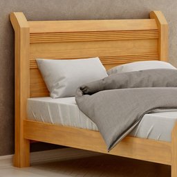 CAMA JULIA 1,60MT - MEL | MadeiraMadeira