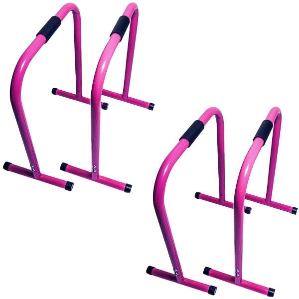 Kit 2 Pares De Barras Paralelas Equalizer Acte Crossfit | MadeiraMadeira