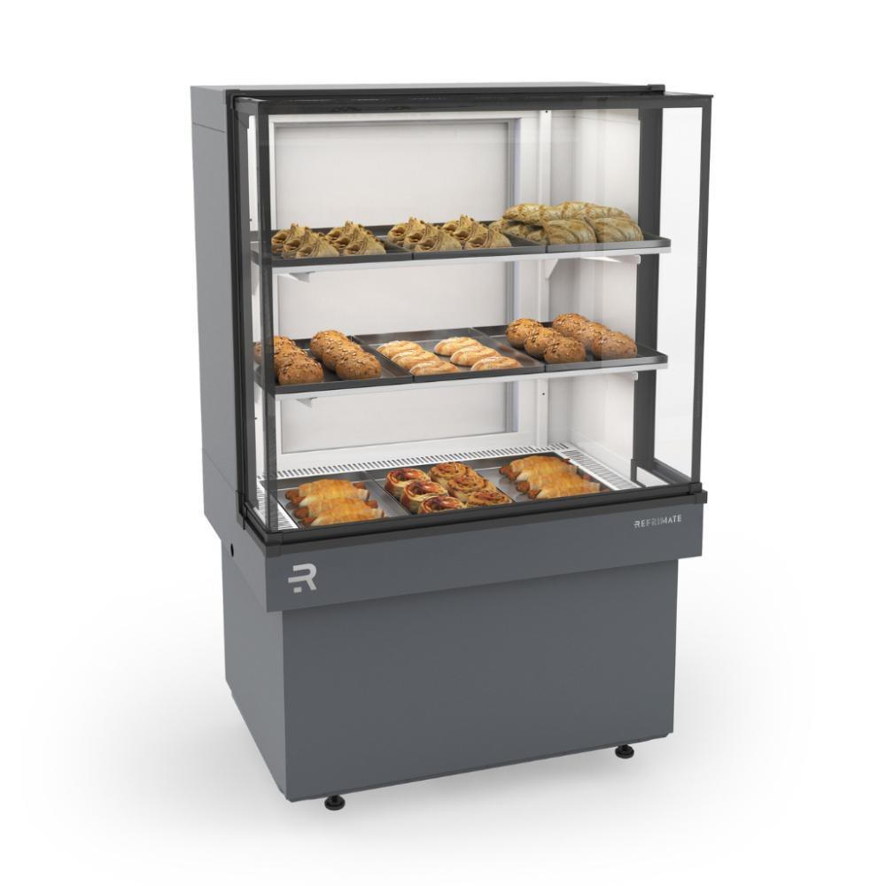 Vitrine Estufa Vanguard Plus Cvpq750 Grafite Com Led 220V - Refrimate ...