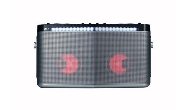 Caixa de Som de Som Lg xboom Rk8 - 100W - Dj - Bluetooth | MadeiraMadeira