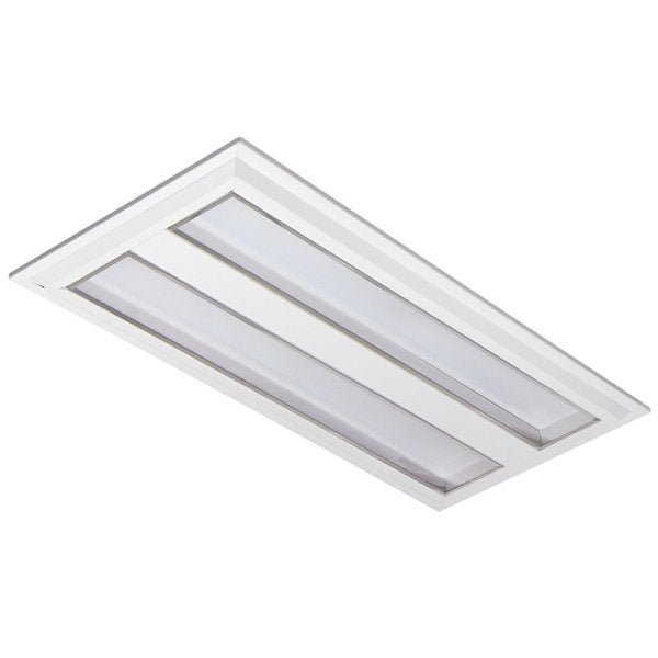 Plafon Embutir Retangular Luz Indireta LED 4000K Driver | MadeiraMadeira
