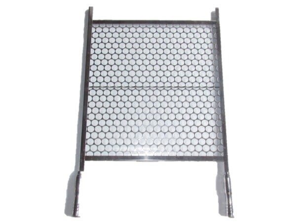 Grelha Moeda para churrasco em Inox 45cm x 50cm | MadeiraMadeira