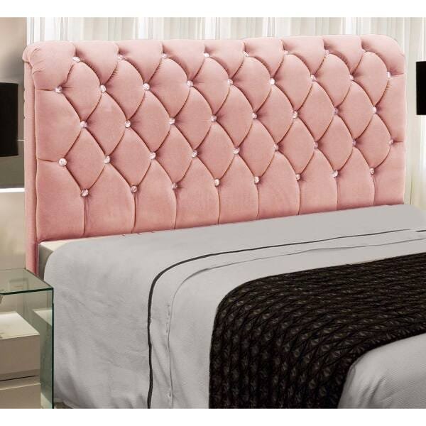 Cabeceira Fernanda 1,95 King Size - Star Confort - luxor rose 2300 ...