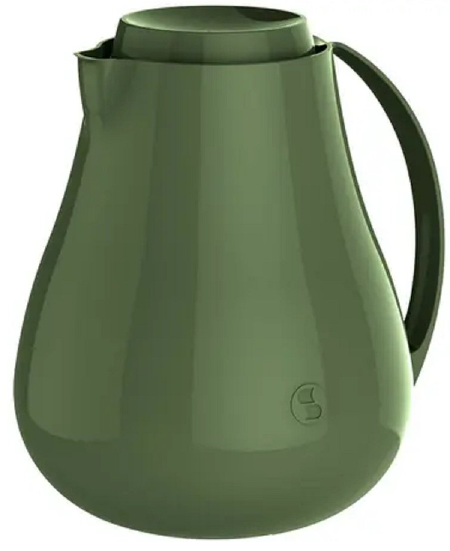 Garrafa Bule Térmico De Rosca Verde 750 ML Sonetto Soprano | MadeiraMadeira