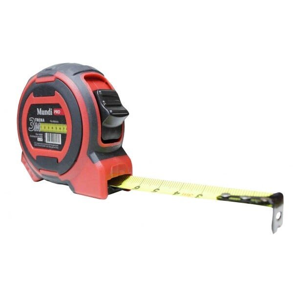 Trena Profissional 3 Metros 16mm Emborrachada Mundi - Kit com 5 ...