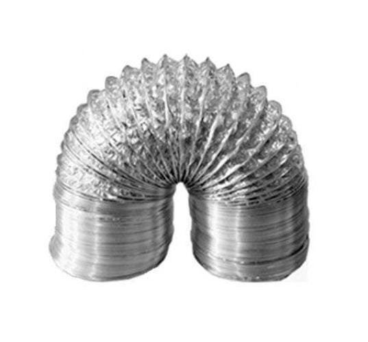 Kit para Instalação Coifa Auto-Fechante 125mm + Duto Flex. 1M ...