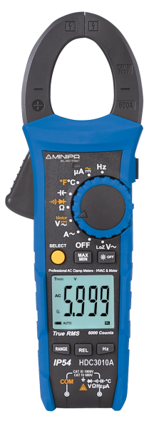 Alicate Amperímetro Minipa HDC-3010A | MadeiraMadeira