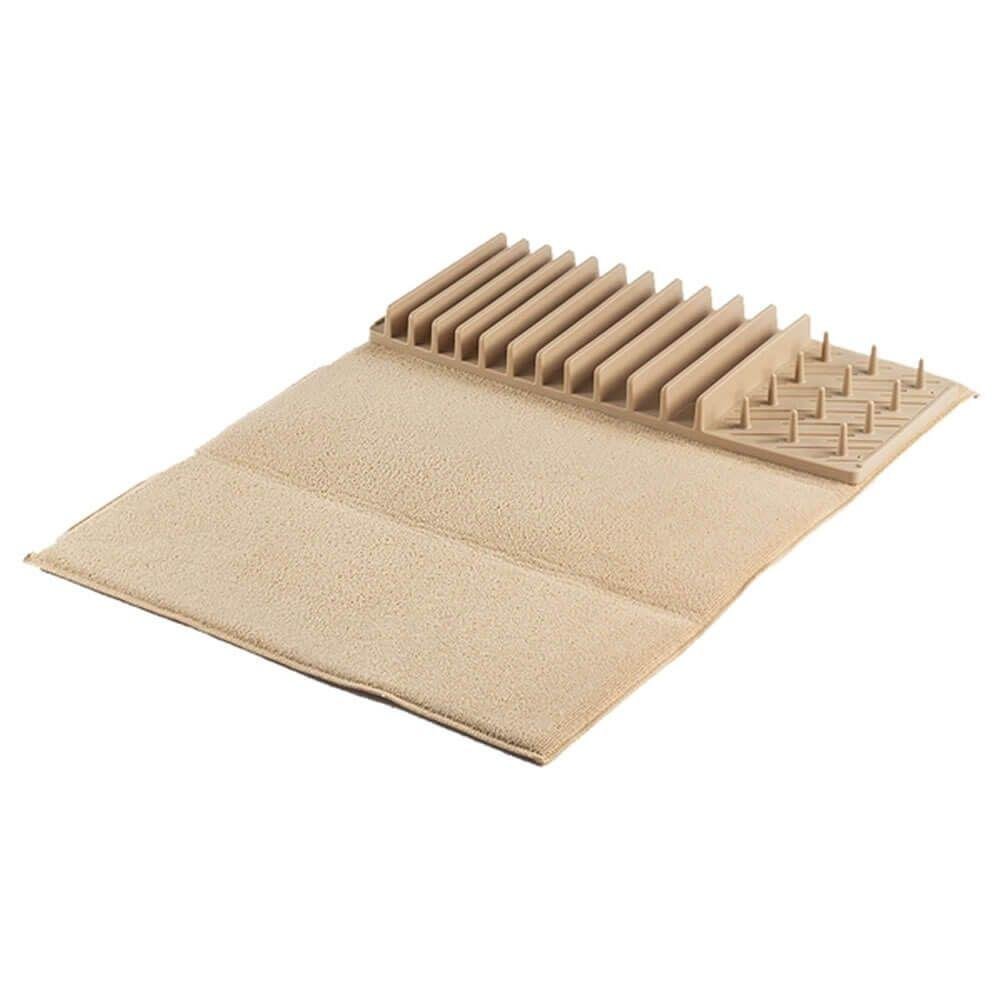 Tapete Escorredor de Louça em Plástico 60x45cm Hudson Bege | MadeiraMadeira