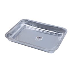 Assadeira Retangular - Aço Inox - 40x30x4,3 CM | MadeiraMadeira