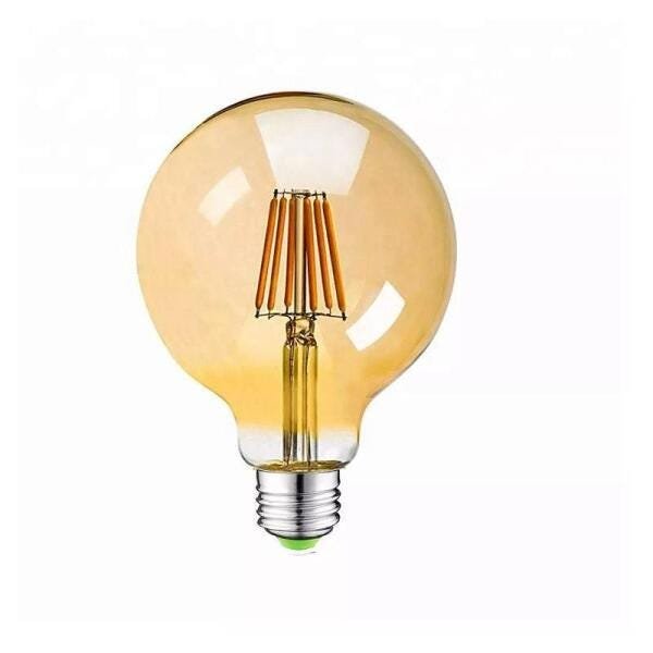 Lâmpada De Led Filamento Balloon G95 4W 2200K Mbled L55158 | MadeiraMadeira