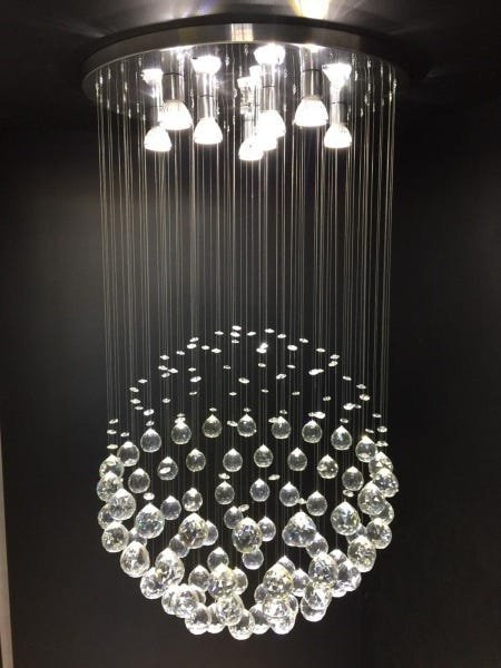 Lustre Globo Para Sala Grande | MadeiraMadeira