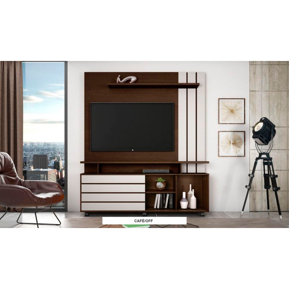 Home Serrano Tv até 65 Polegadas Candian Jcm Movelaria | MadeiraMadeira