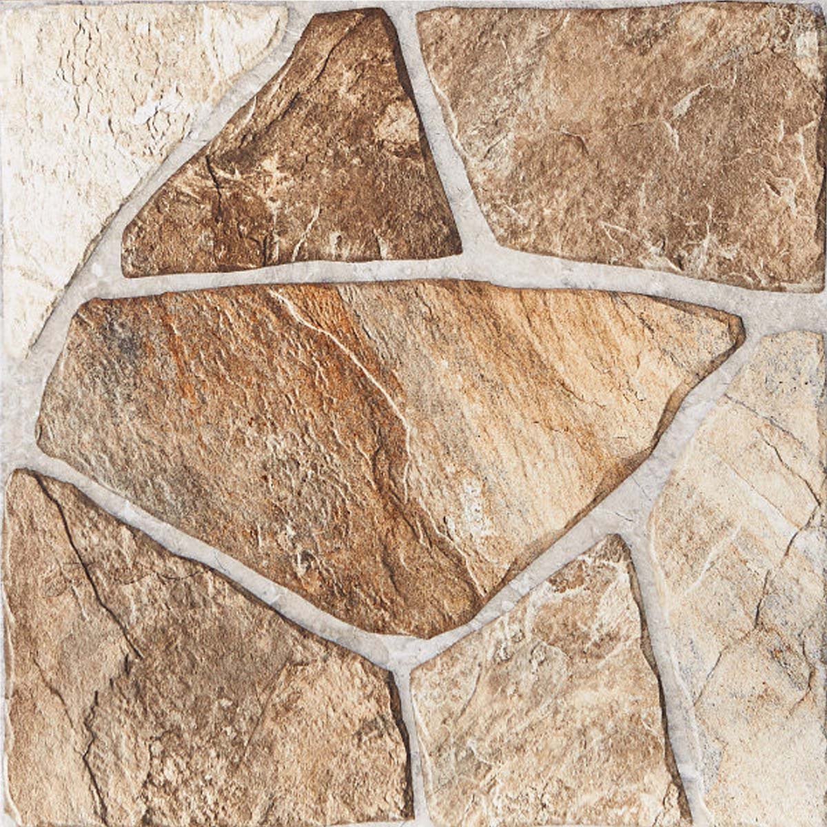 Piso Cerâmico Externo Pedra 43500 43x43cm Cx 2,30m² Nova Era ...