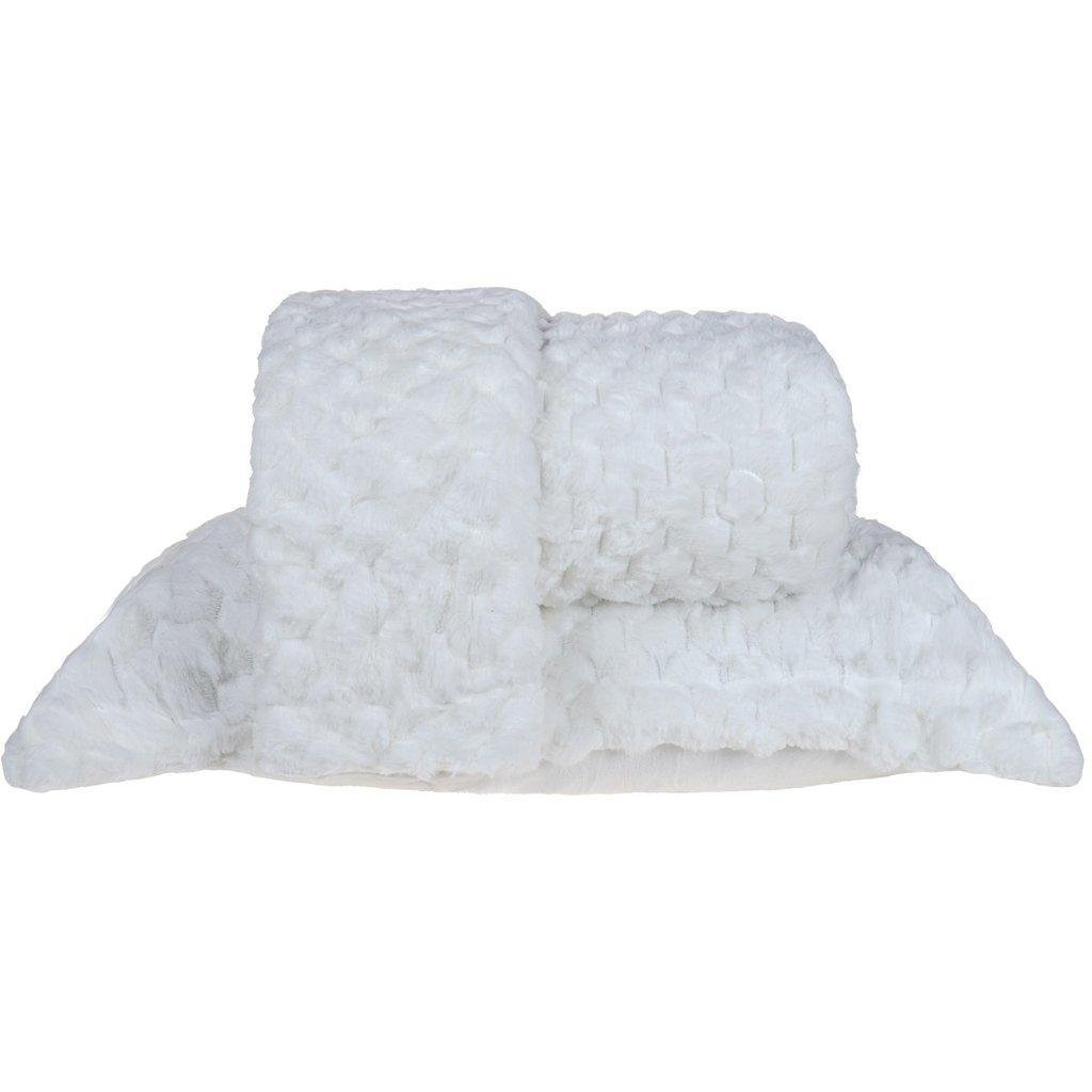 Kit Colcha King Luxor Jacquard Toque Macio | MadeiraMadeira