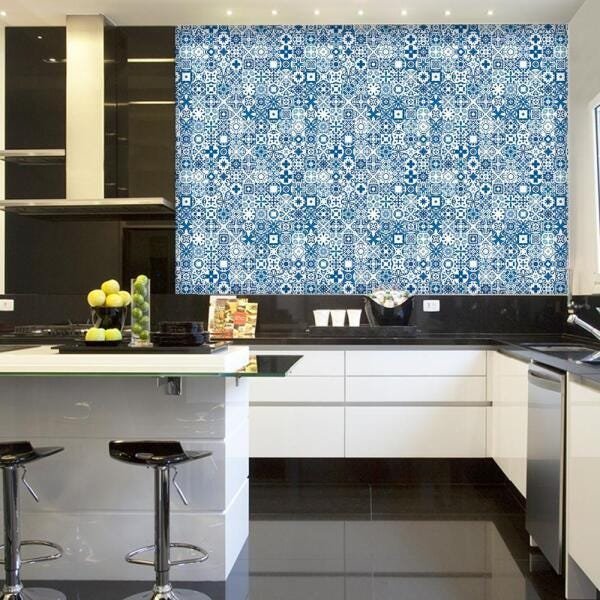 Papel De Parede Adesivo Hidráulico 0012 - 2,50M X 0,58Cm | MadeiraMadeira