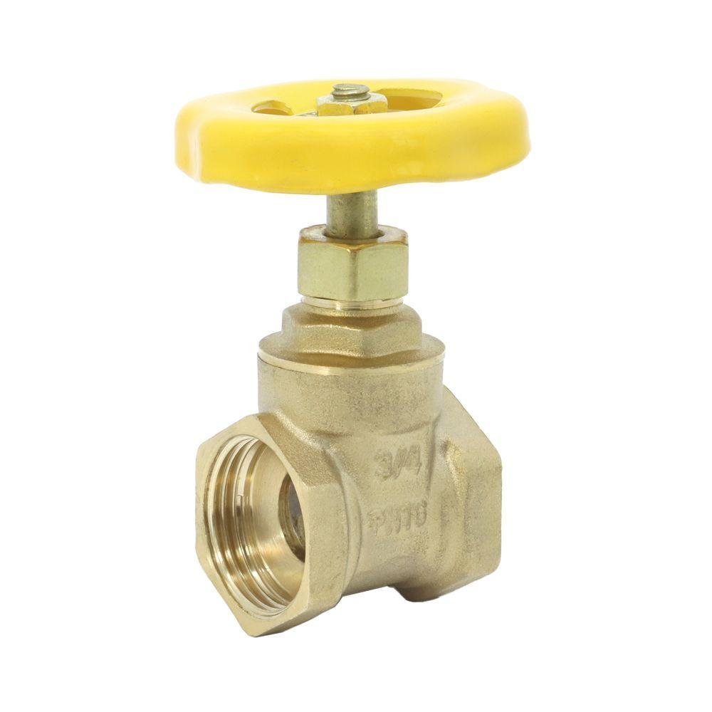 Registro de Gaveta 20mm 3/4 Polegada Latão Tradestar | MadeiraMadeira